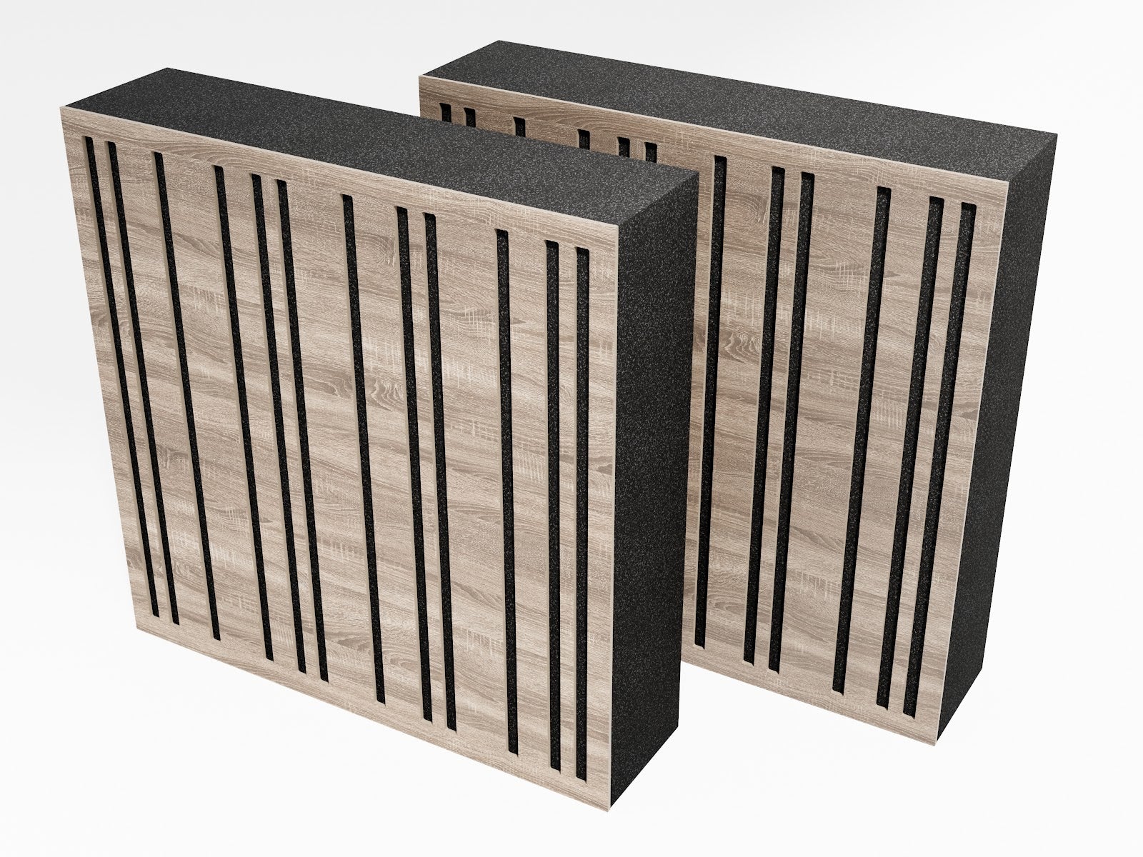 Lot de 2 Panneaux acoustiques AbFuser ABAFA absorbants-diffusants ...