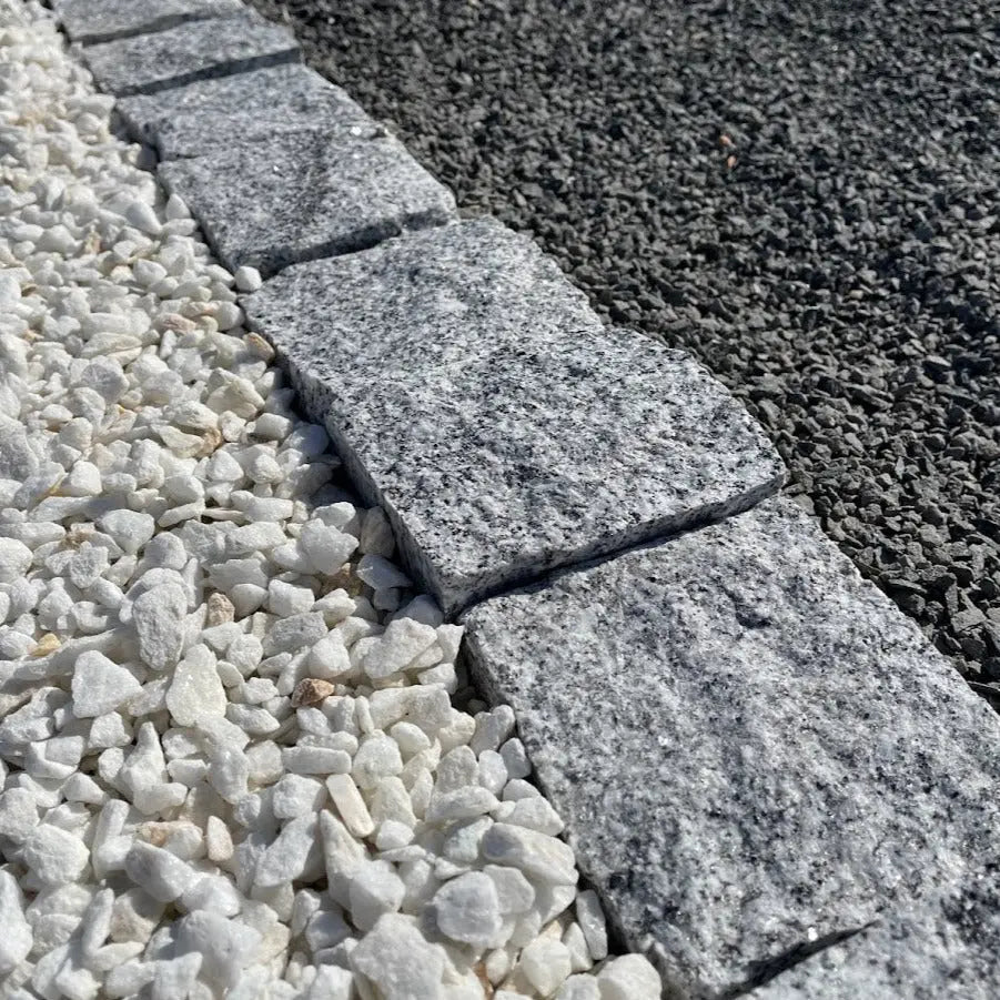 Adoquin Granito Rustico 17 unidades / 6x6x6 cm / Gris | Leroy Merlin