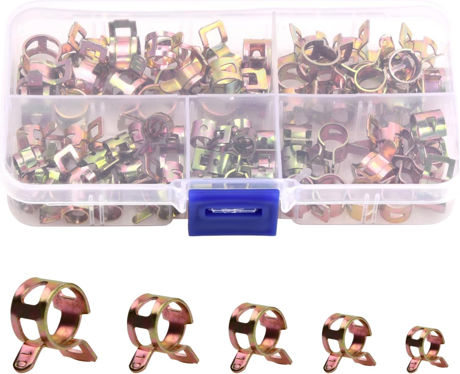 75 PièCes Collier de Serrage, Colliers de Serrage, Collier Durite ...