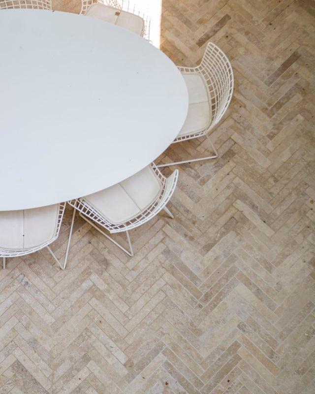 Carrelage pose chevron au meilleur prix | Leroy Merlin