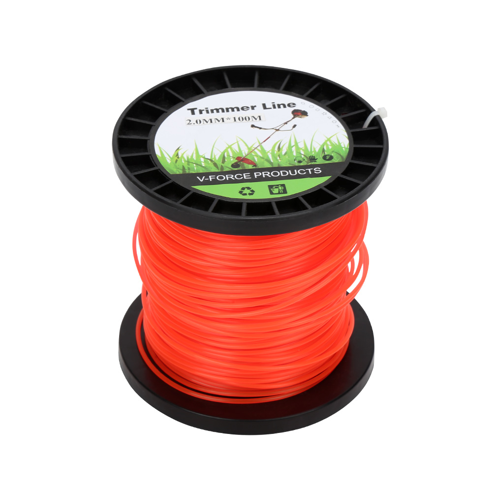 Fil de coupe en nylon 100m 2,7 mm Pentacle Fil rond Orange | Leroy Merlin