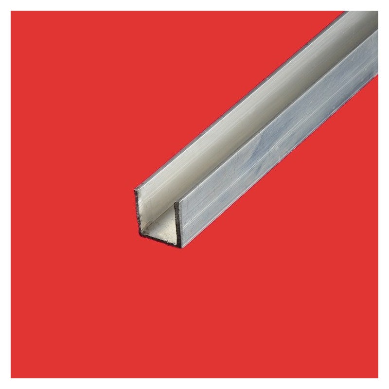 Profilé u aluminium 40x40 ep 4 mm, Longueur : 4 metres | Leroy Merlin