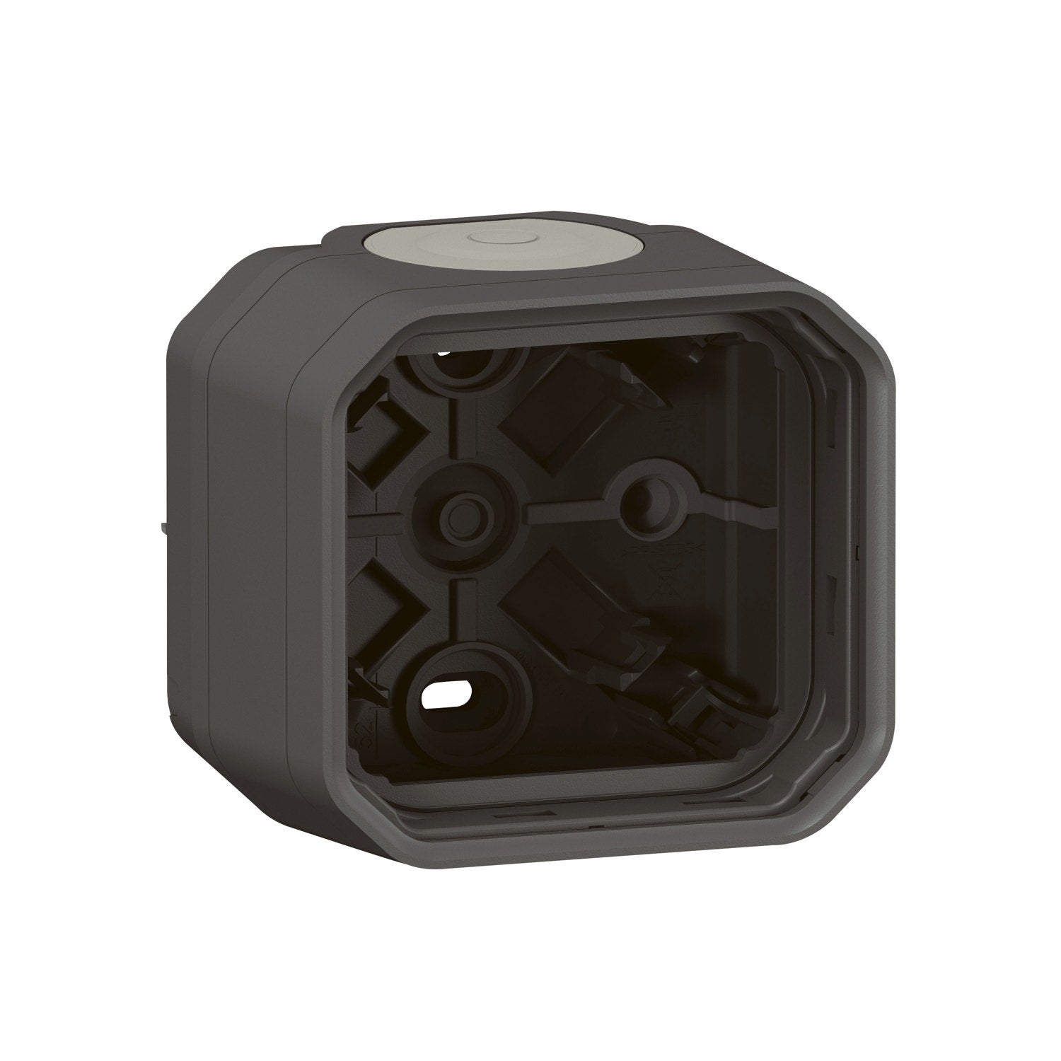 Legrand - Boîtier saillie Plexo 3 postes Anthracite Appareillage Mural ...