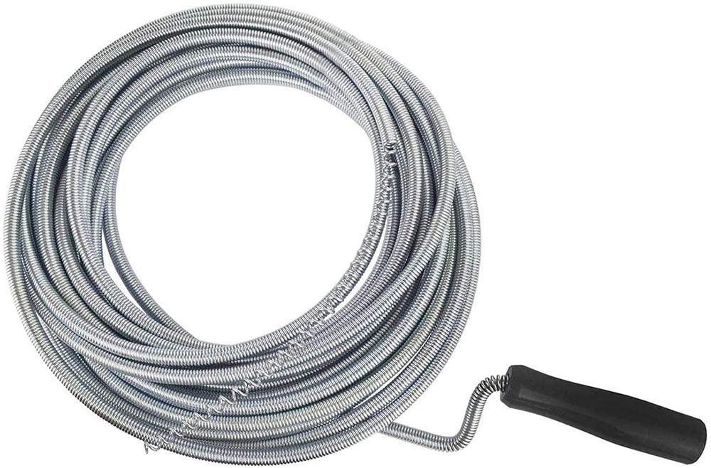 Sonde flexible de débouchage de canalisations avec ressort spiralé en ...