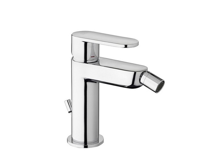Mélangeur de bidet en laiton chromé Paffoni Candy CA131CR - Sans vidage ...
