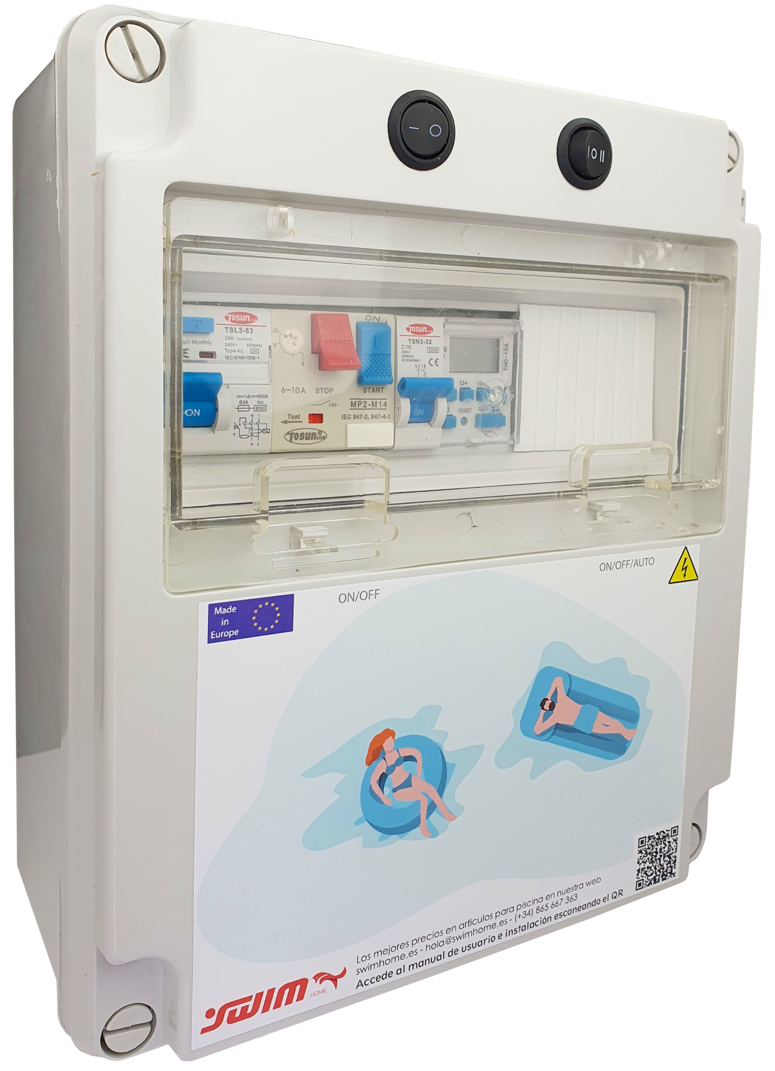 Cuadro eléctrico para Piscina Transformador 100W (1CV) | Leroy Merlin