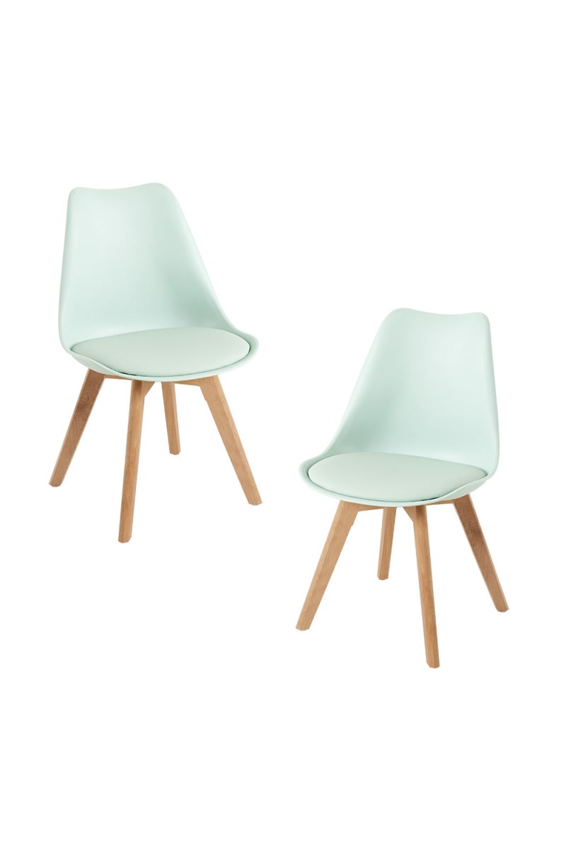 Pack 2 Sillas Synk Pro - Celadón | Leroy Merlin