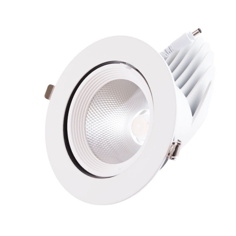 Spot LED Downlight 35W 5250Lm 4000ºK Circulaire Orientable 40 000H [HO ...
