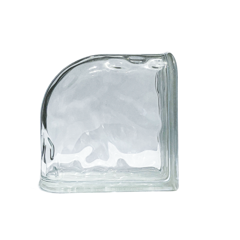 Brique de verre Finition Arrondie, Nuagèe | Gamme Smart Wave ...
