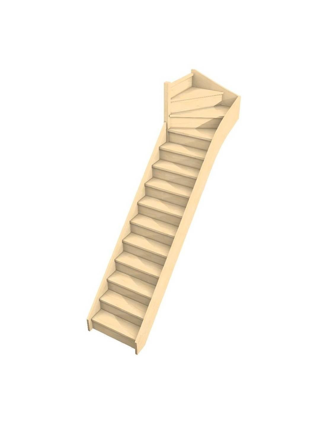 Escalier Quart Tournant Haut Gauche