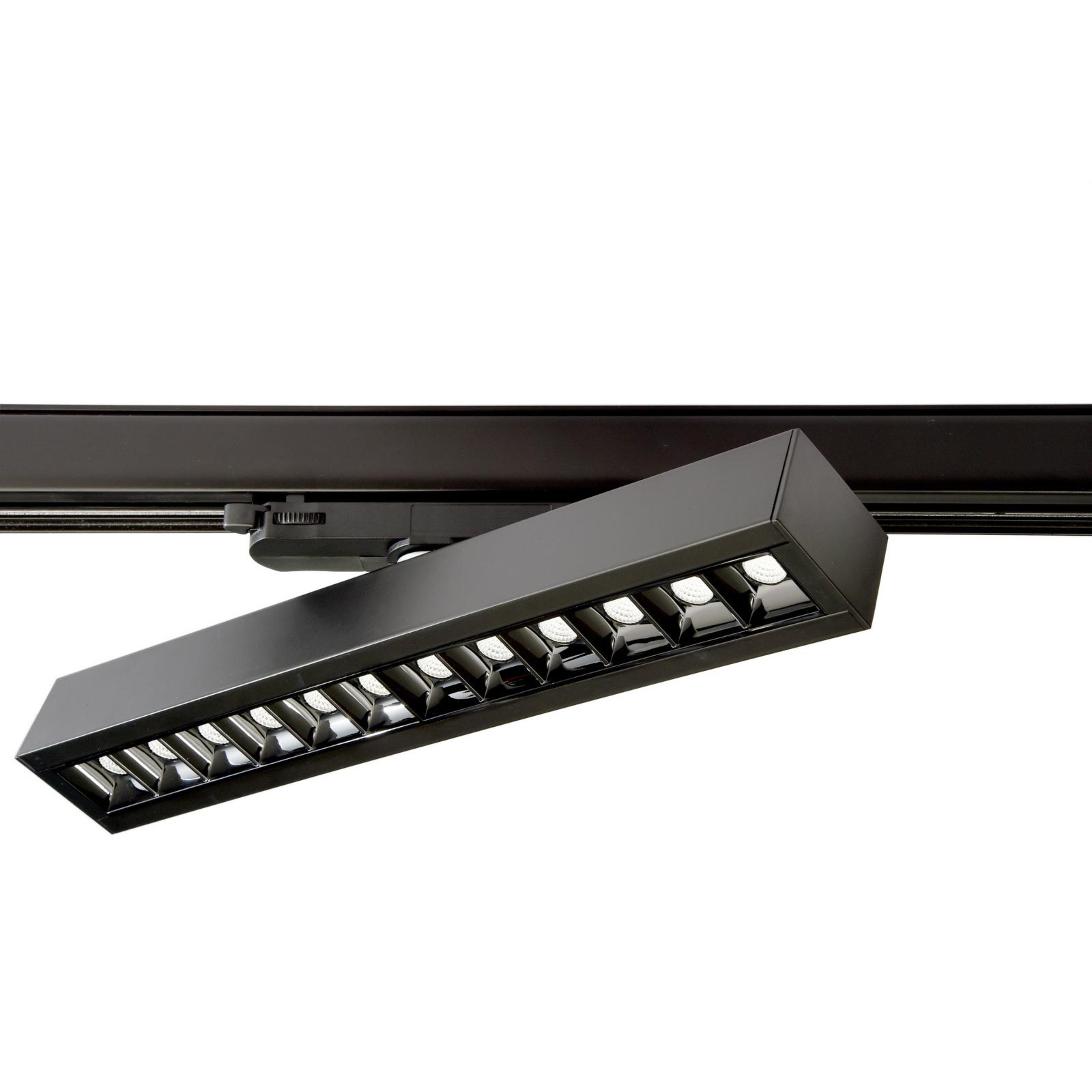 Spot sur rail LED triphasé SPOT track orientable de 23W à 32W éclairage ...