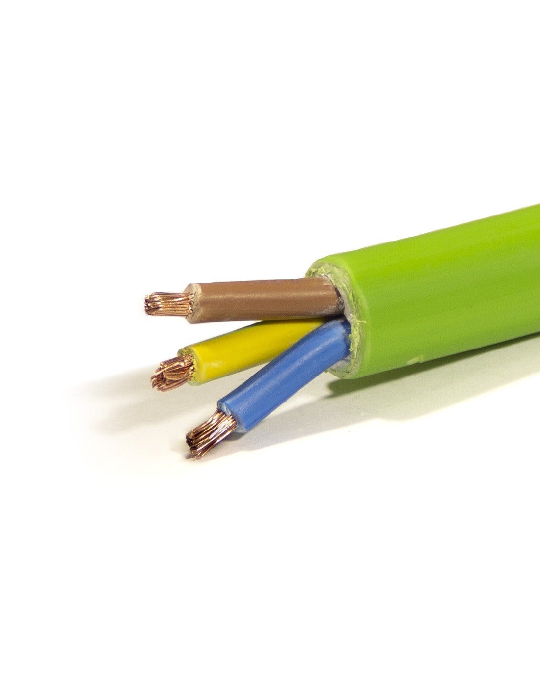 Cable al corte metros Manguera 3x4 mm verde. FLEXIBLE Libre de Halógeno ...