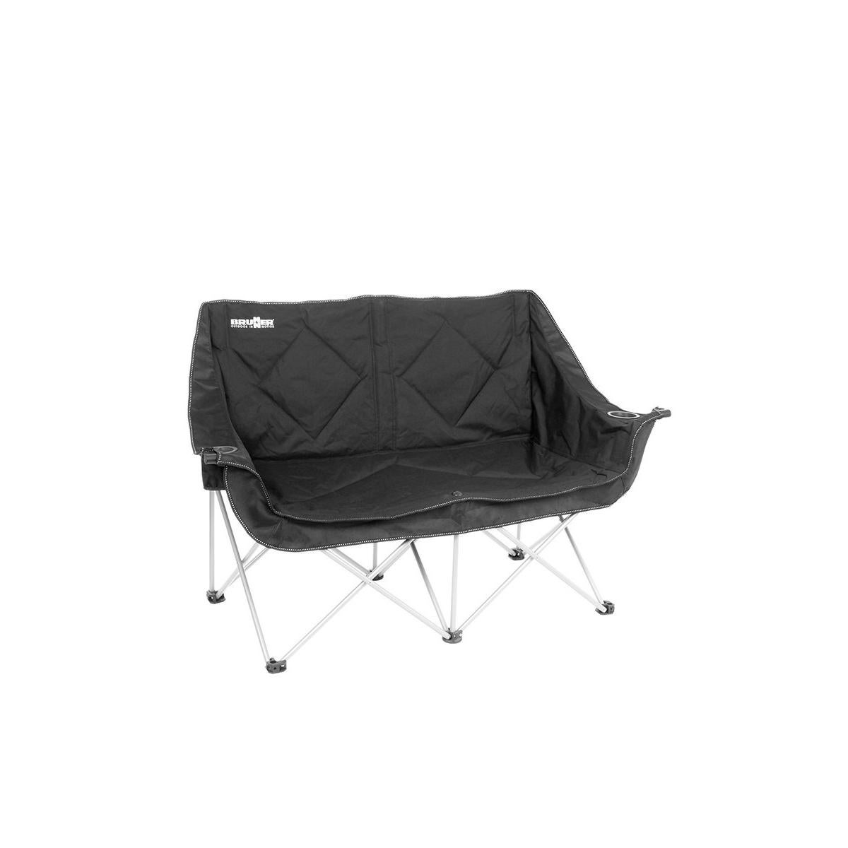 Brunner Action Sofa Silla de camping 6 pata(s) Negro | Leroy Merlin