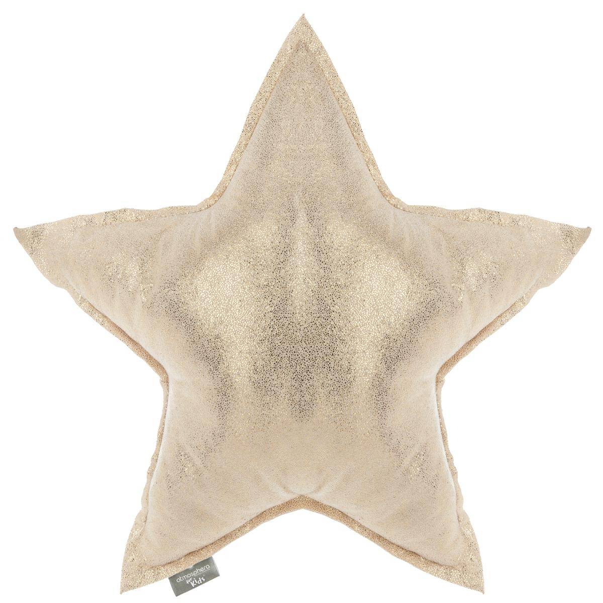 Cojín infantil Estrella - oro - 46x46 cm - Atmosphera créateur d ...
