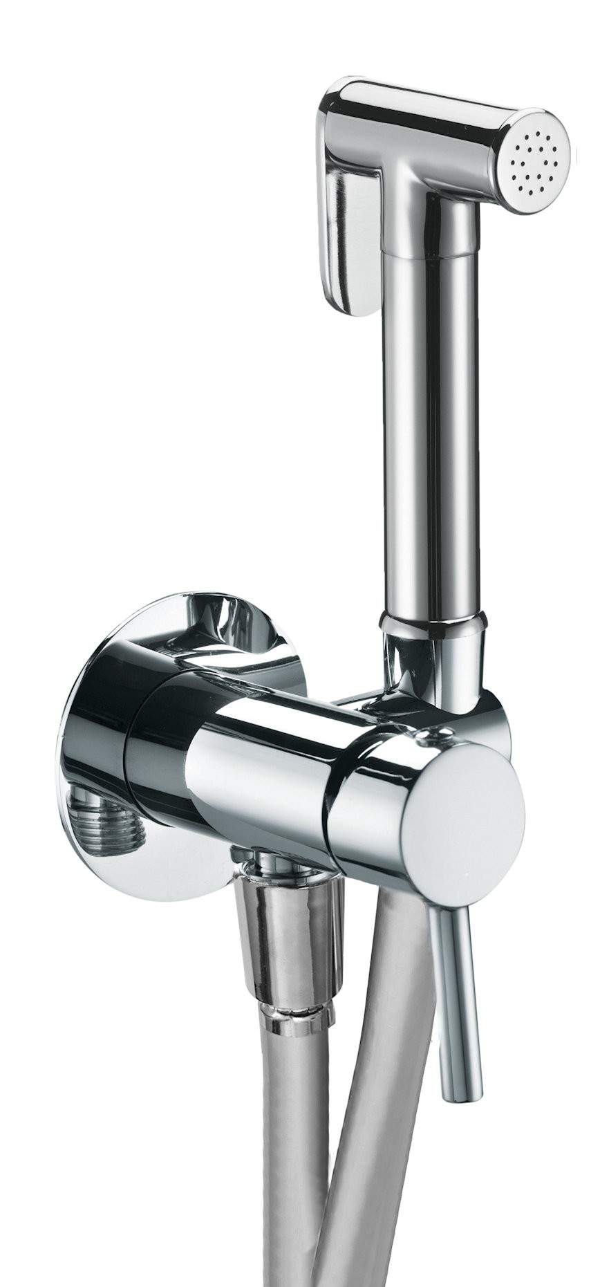 Kit de ducha higiénico con mezclador modelo redondo Damast 15872 ...