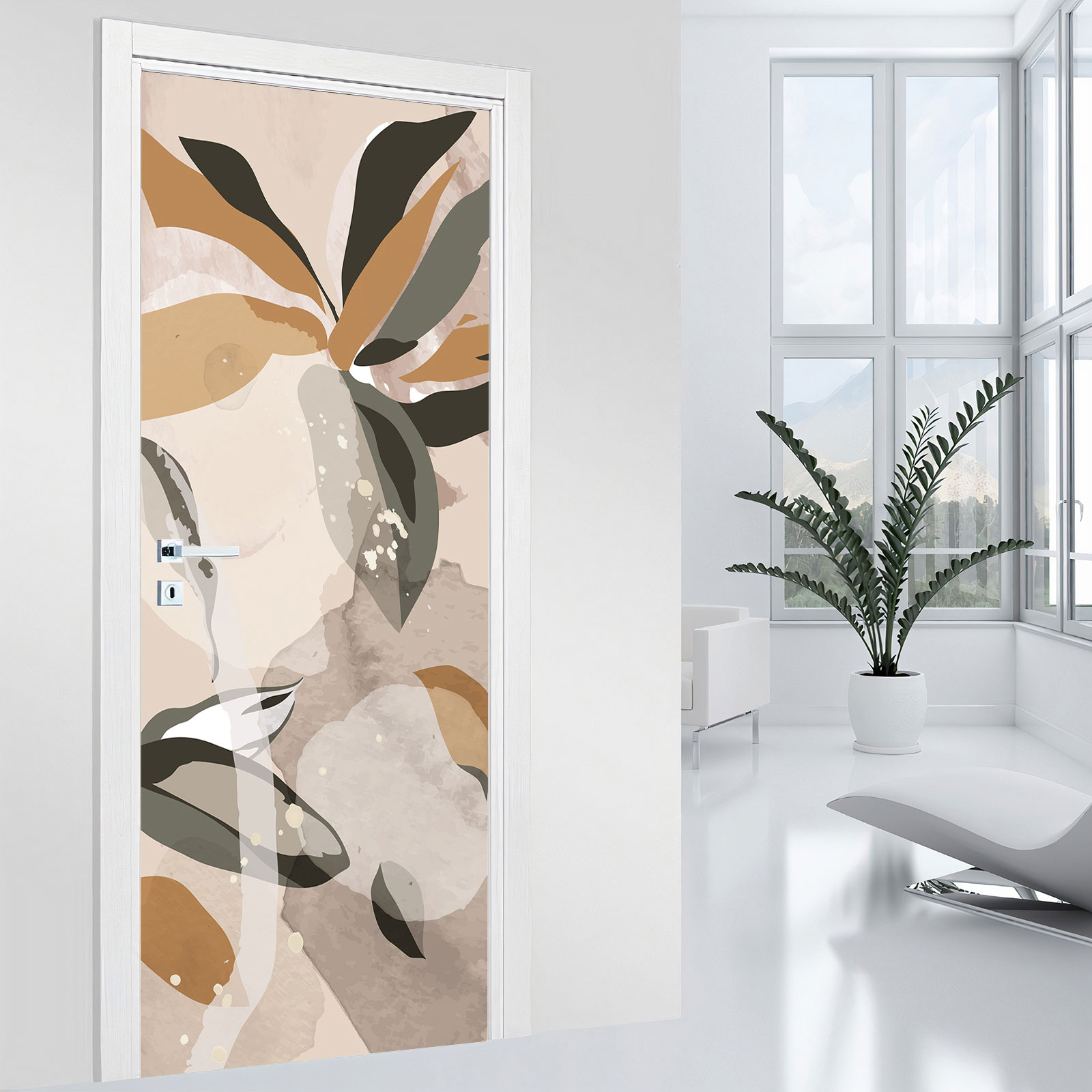 Stickers pour porte - Design 3617681308126 - Adhésif + Protection MATE ...