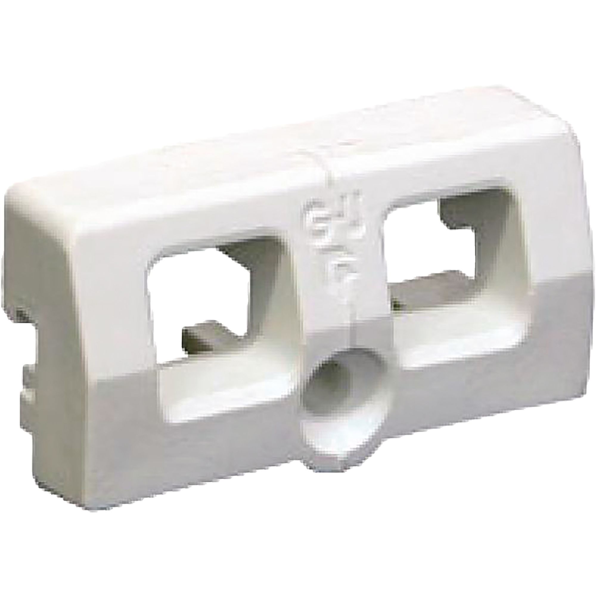 Gâche tringle double nylon blanc PVC - FERCO - E-19222-00-0-7 | Leroy ...