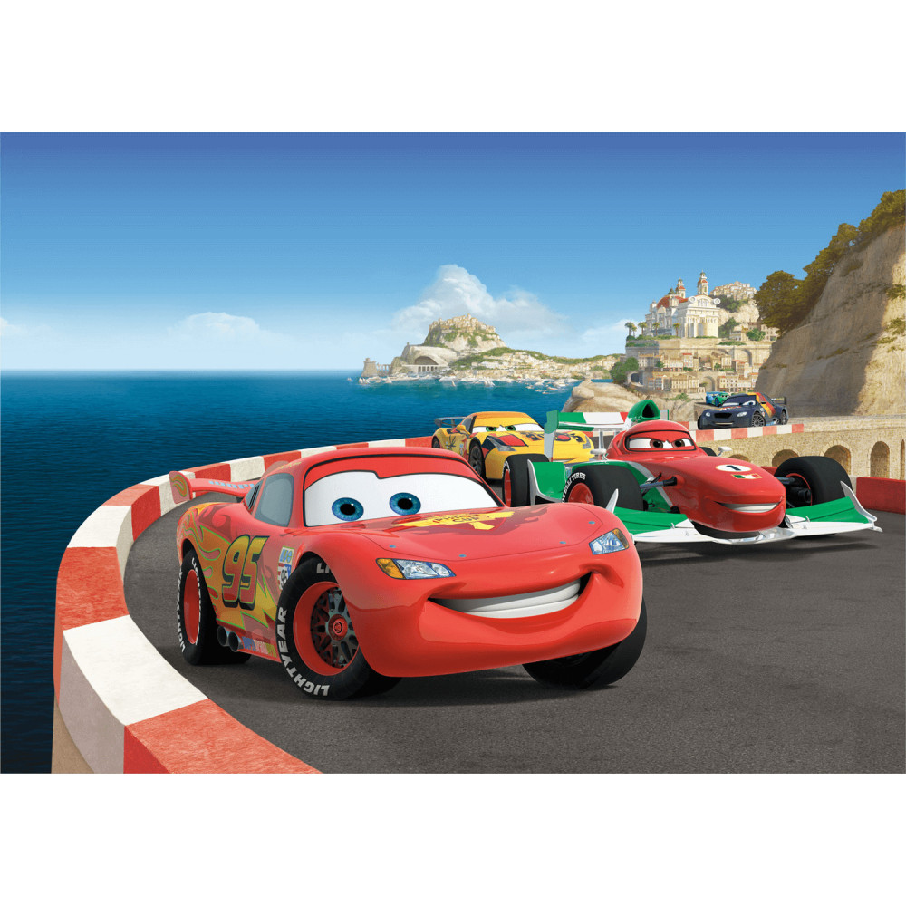 Poster Disney Cars Europe 156X112 cm | Leroy Merlin