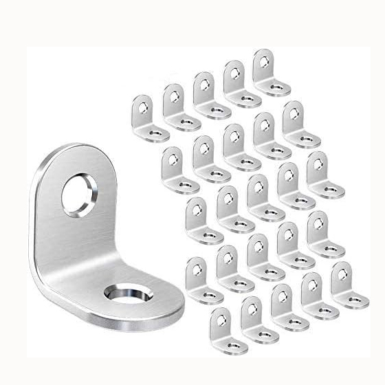 50 Pcs Équerres de Fixation, Équerre Angle en Acier Inoxydable 90 ...
