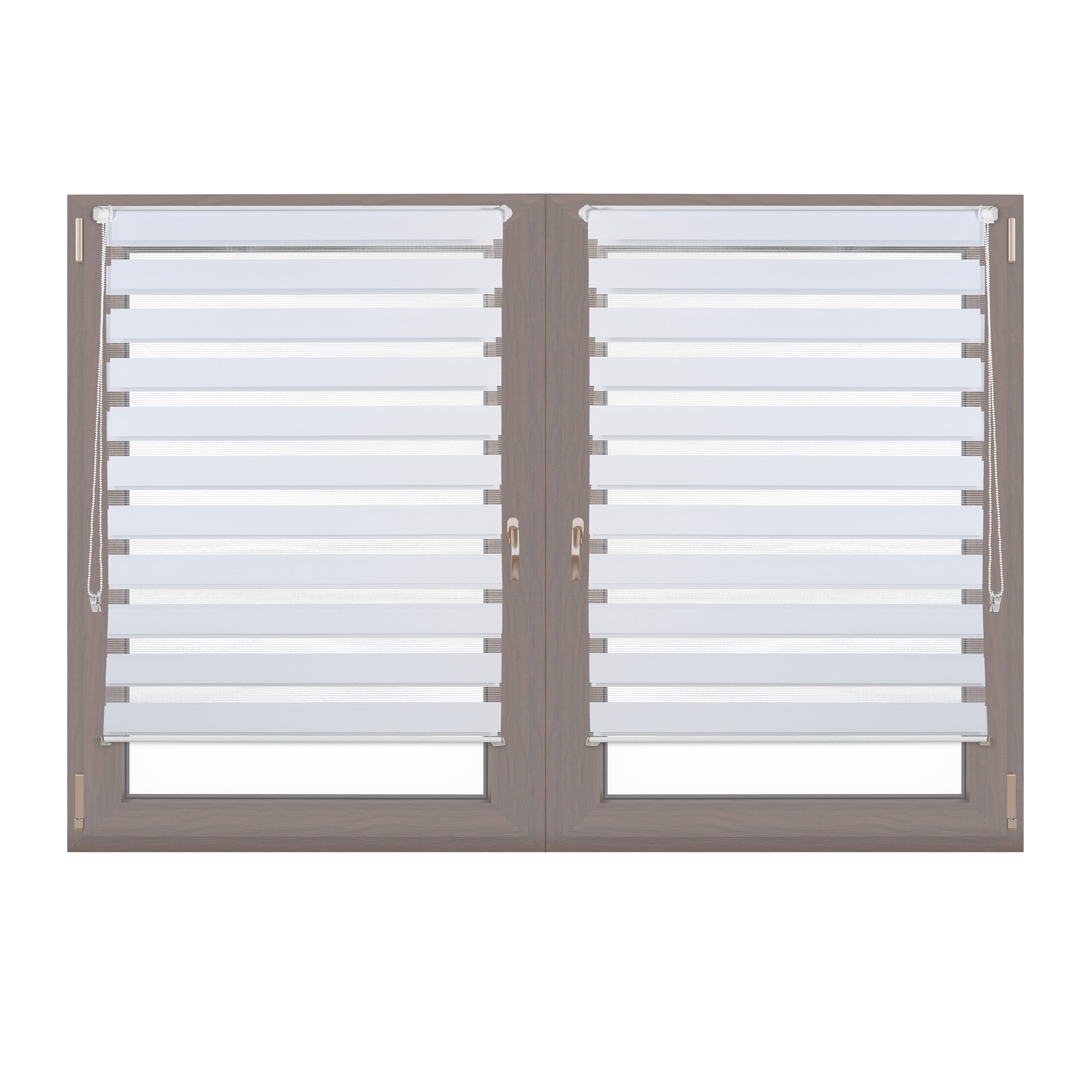 Store enrouleur, lot de 2, double face, sans perçage fenêtre porte ...