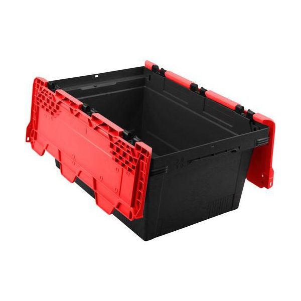 Bac de stockage et transport avec couvercle 40/27 Allit - Rouge | Leroy ...