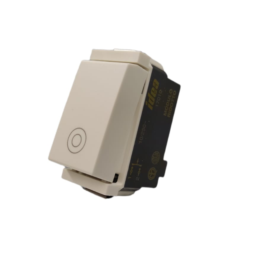 Bouton poussoir 1P No 10A Generic Blanc VIMAR 17010.B | Leroy Merlin