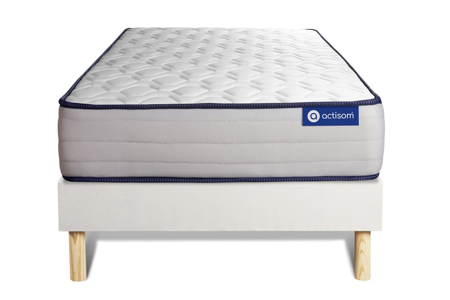Ensemble matelas 80 x 200 cm Actimemo form - Mémoire de forme - Ep : 22 ...