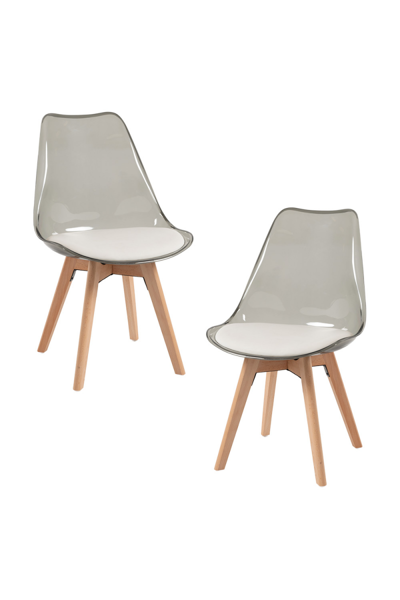 Pack 2 Sillas Synk Ahumada - Blanco | Leroy Merlin