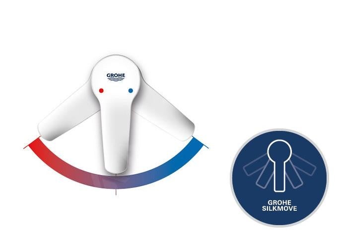 Eurosmart Mitigeur mécanique 1 sortie douche | Leroy Merlin