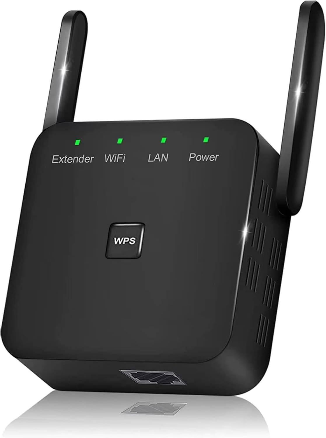 Répéteur/amplificateur de signal WiFi – Couvre jusqu'à 916 m² et 60 ...