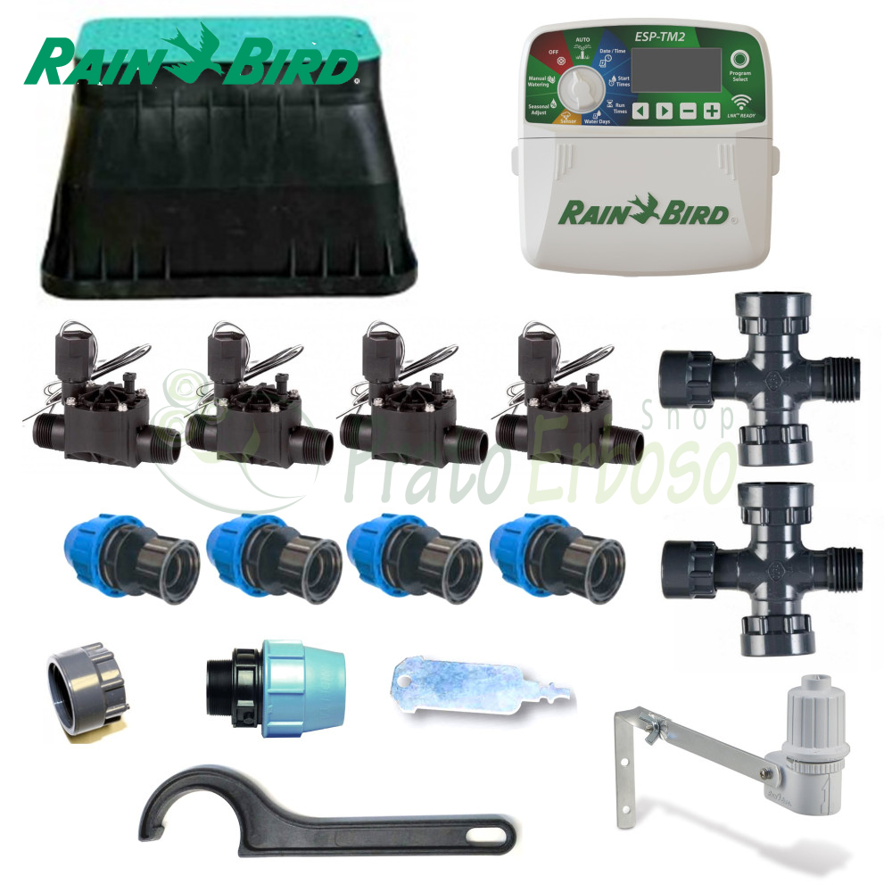 Kit d'irrigation Rain Bird 4 zones 24 V | Leroy Merlin