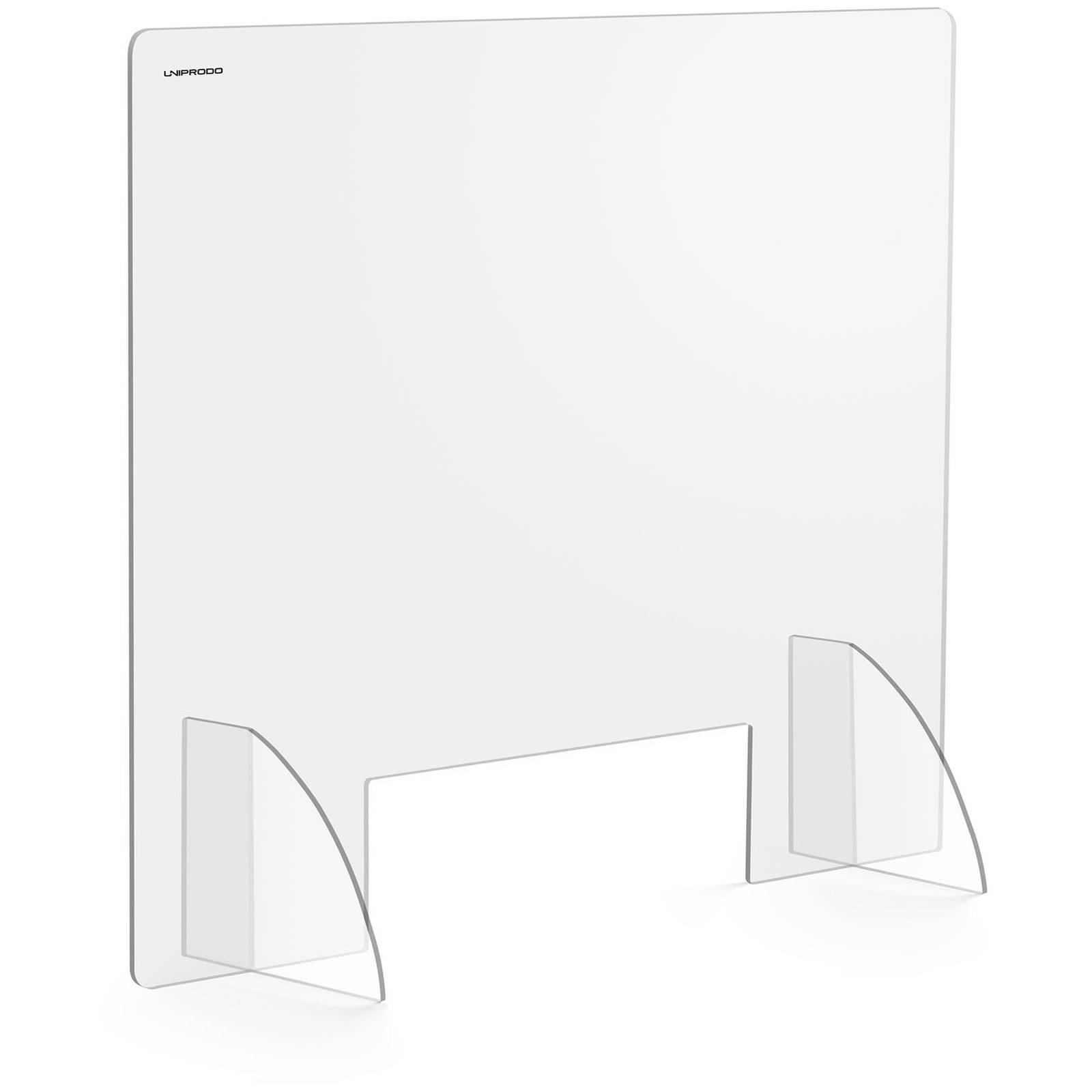 Protection plexiglass - Uniprodo - Transparent - Taille : 95 x 80 cm ...