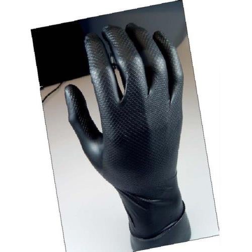 Pack 5 Unid. Guante Desechable Nitrilo Negro Grippaz 580 Nr L marca ...