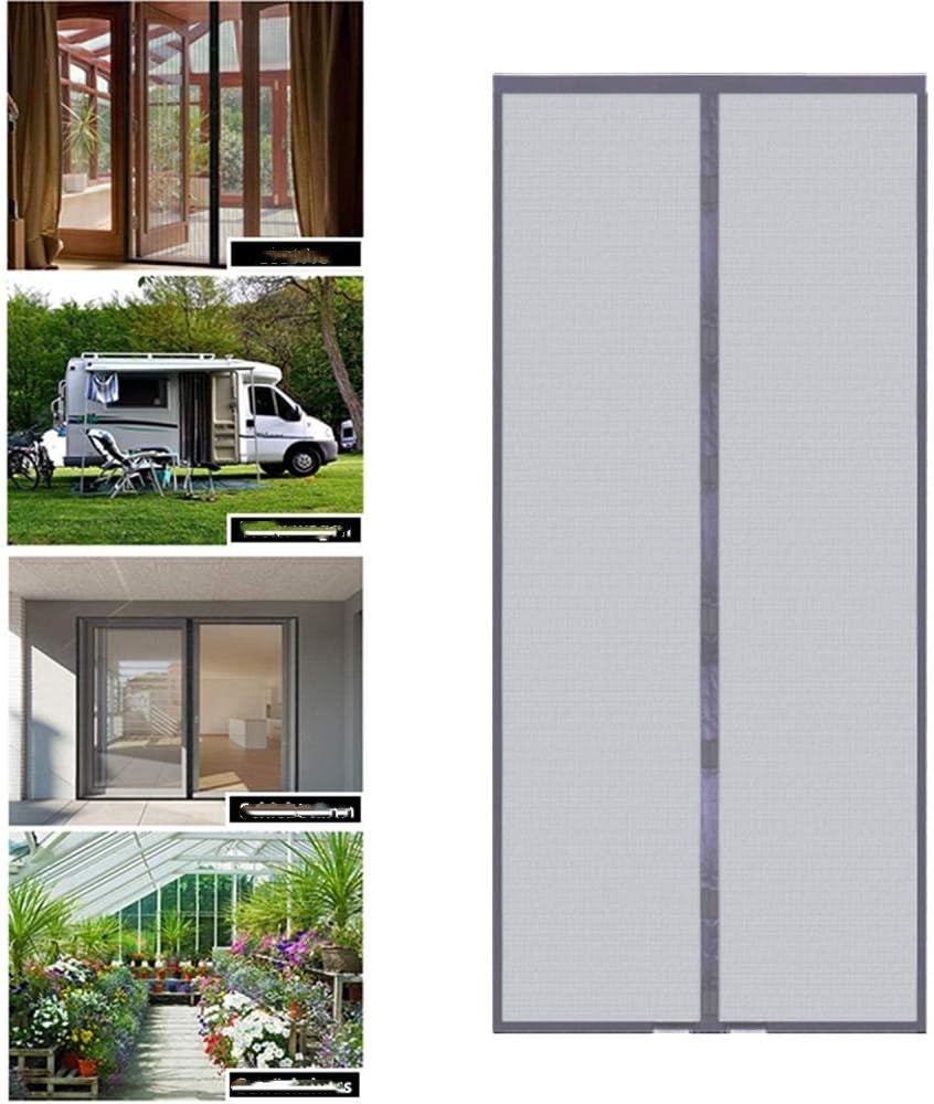 Tenda per porta con zanzariera Grey S | Leroy Merlin
