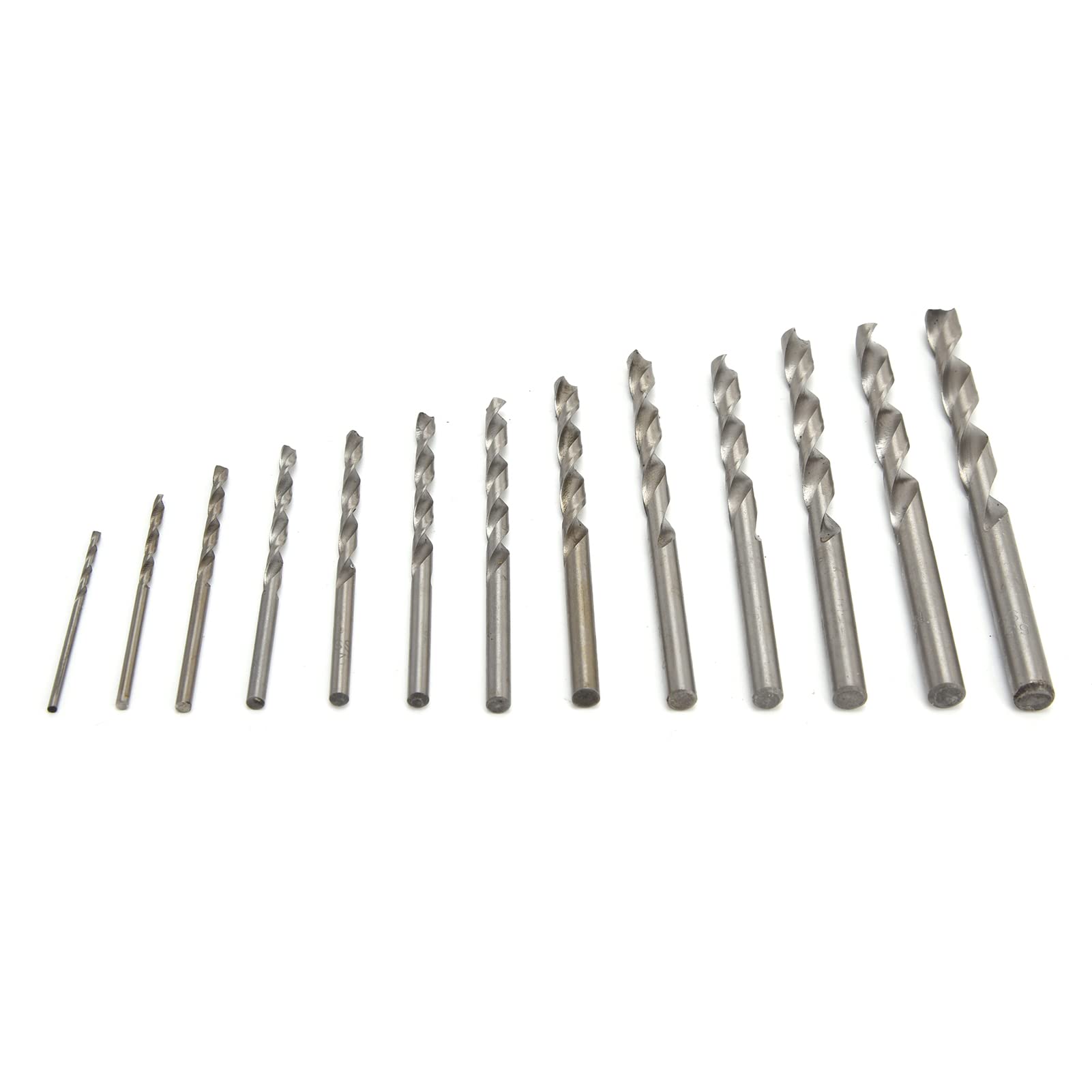 Juego de 13 brocas helicoidales de acero de alta velocidad de 1,5 a 6,5 mm con vástago recto ...