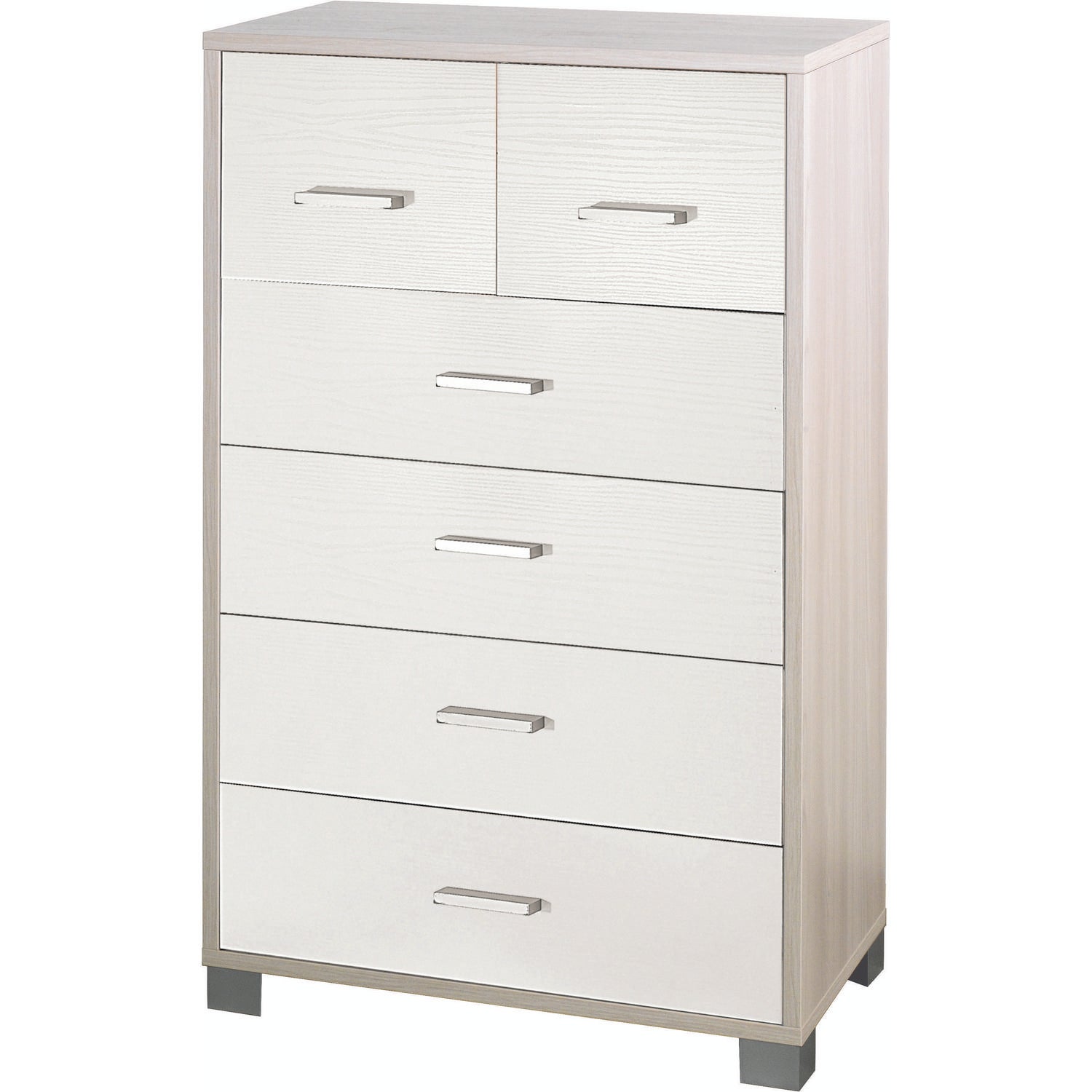 Commode design moderne 6 tiroirs salon chambre Mera | Leroy Merlin