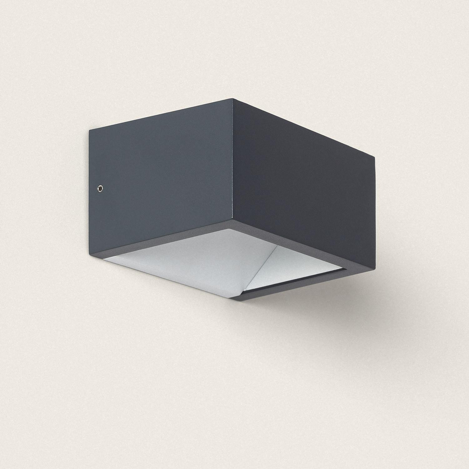 Ledkia Applique da Parete per Esterno LED 9W Alluminio Doppia Luce CCT ...