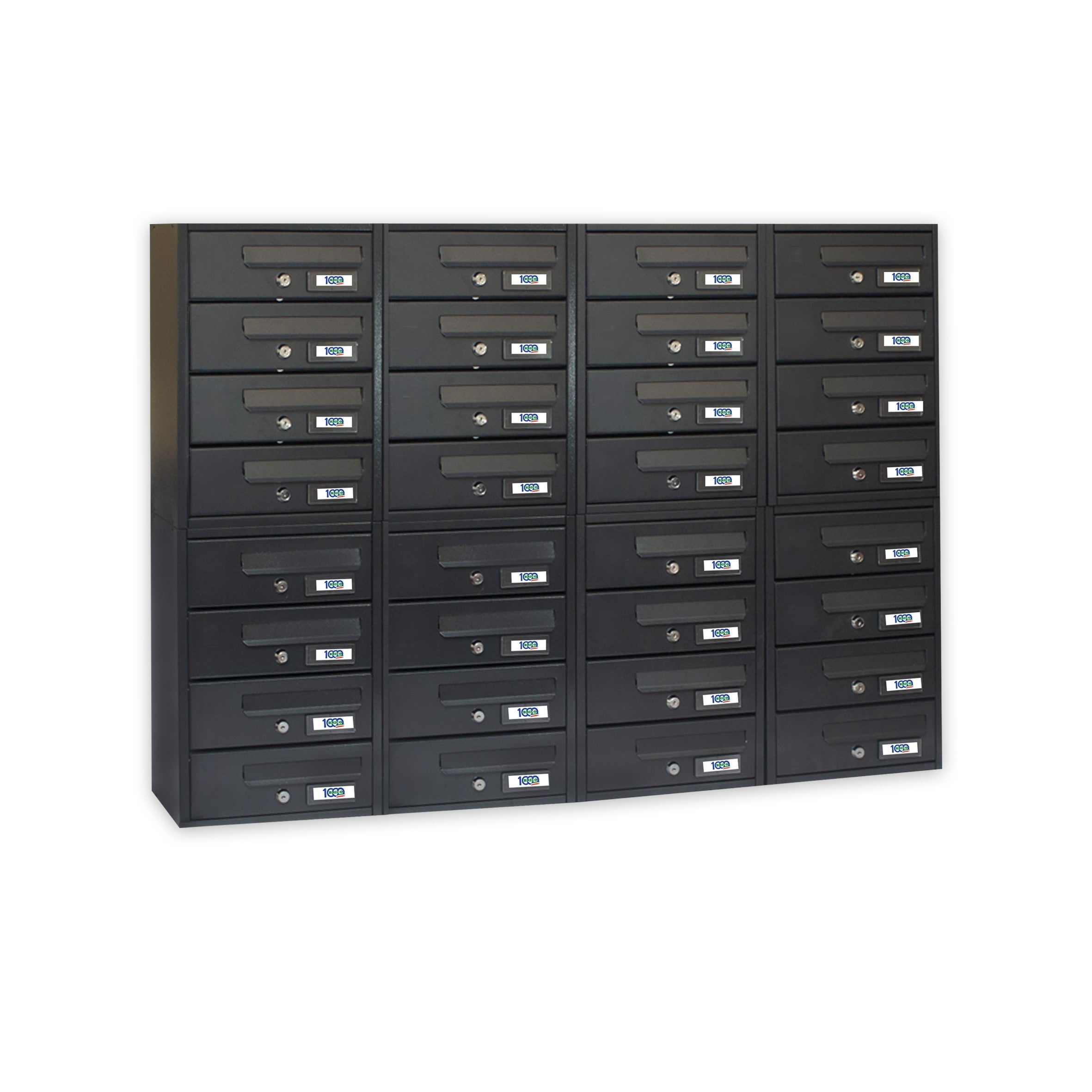 Cassetta Postale Condominiale 32 posti cm 120x17x84h - Modello Modular ...