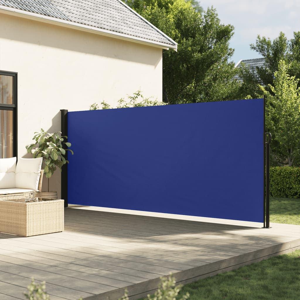 Toldo lateral retráctil azul 180x300 cm | Leroy Merlin