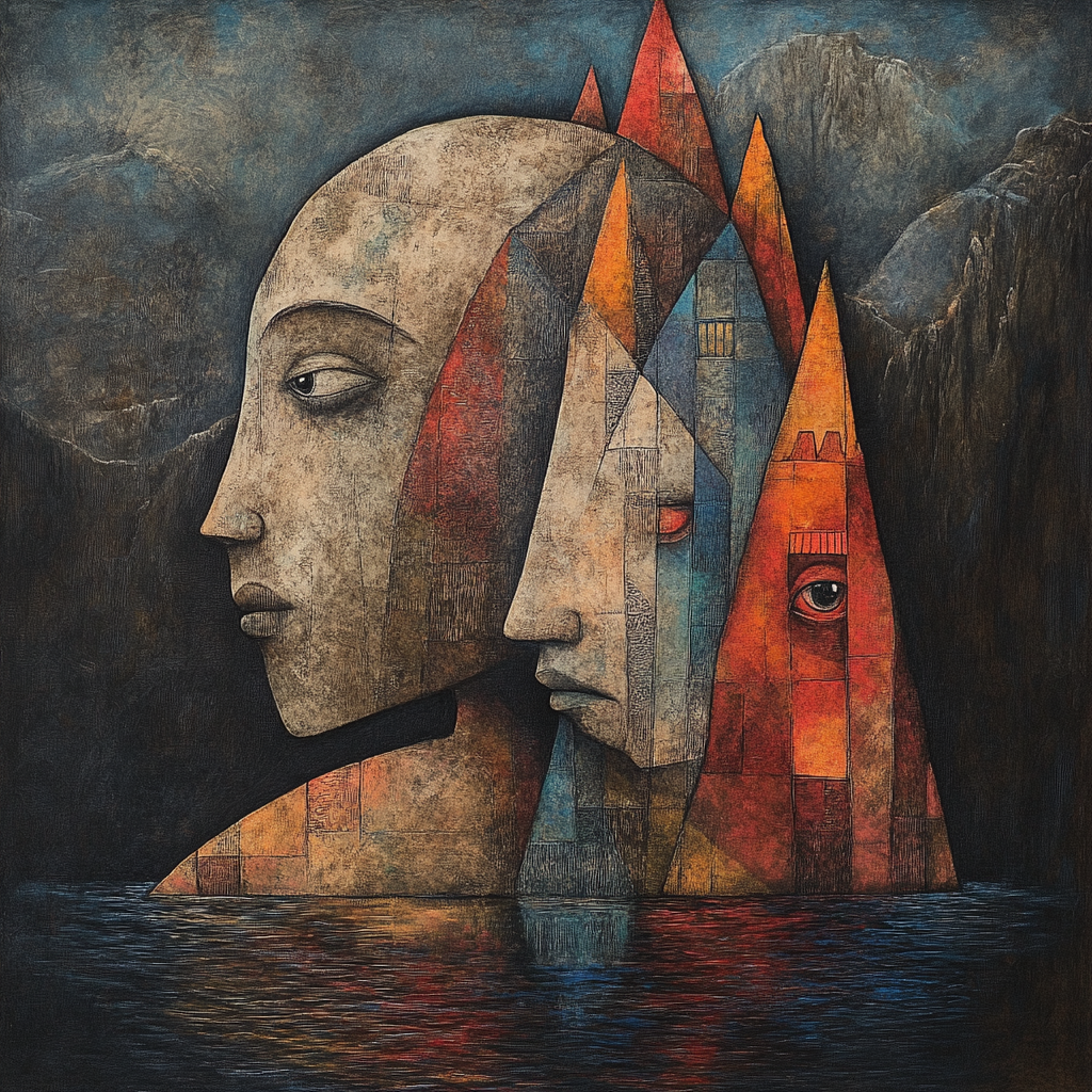 Lámina para enmarcar, 50x50. POLARTE-C Silencios de una Geometría ...