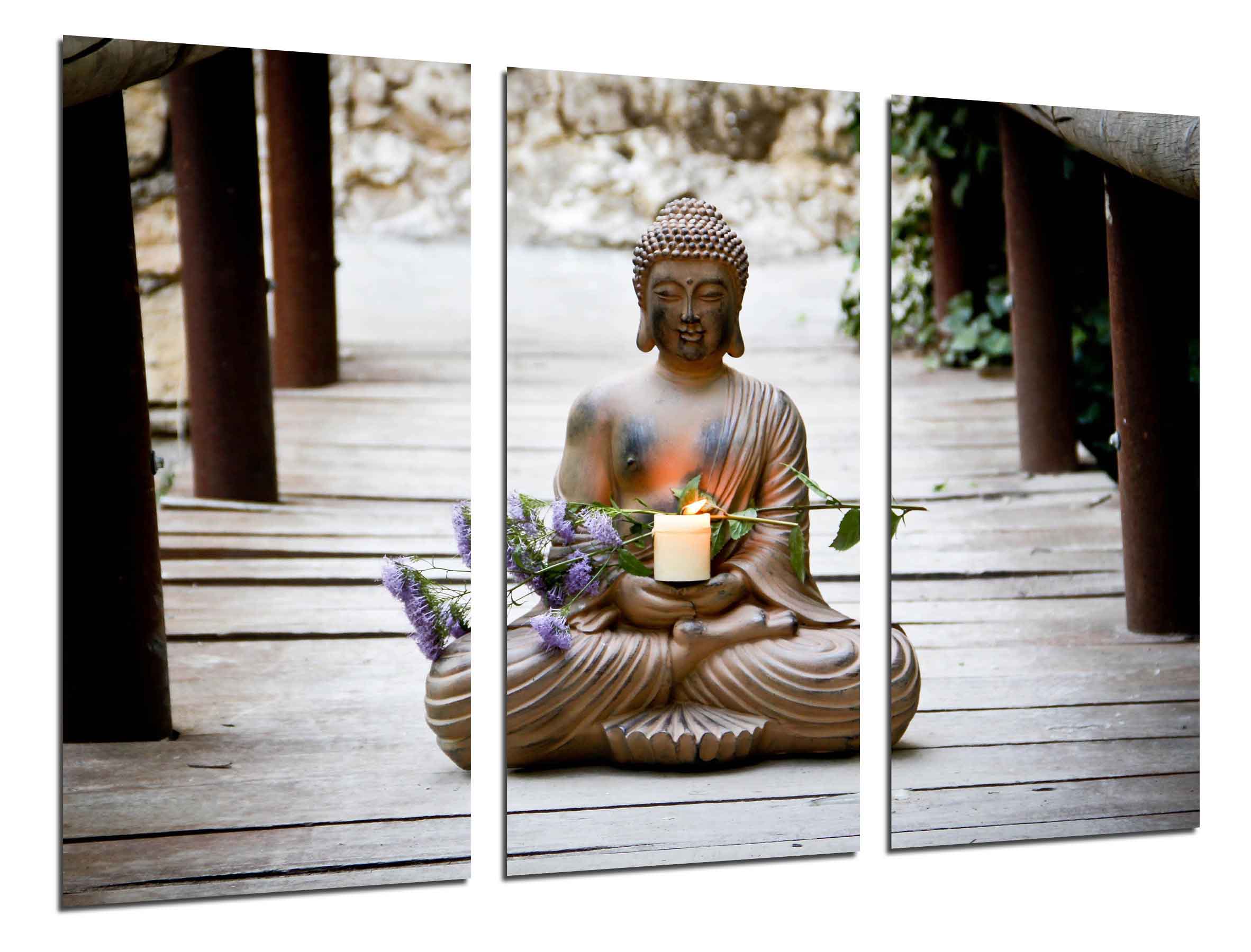 Duda, Relax, Zen, Relajacion, impresión fotográfica sobre madera ...