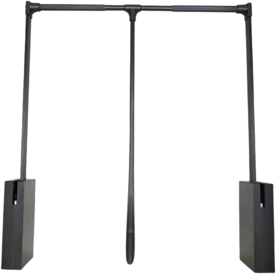 Penderie Rabattable Noir Pour Armoire 83-115 Cm. Pour Placard ...