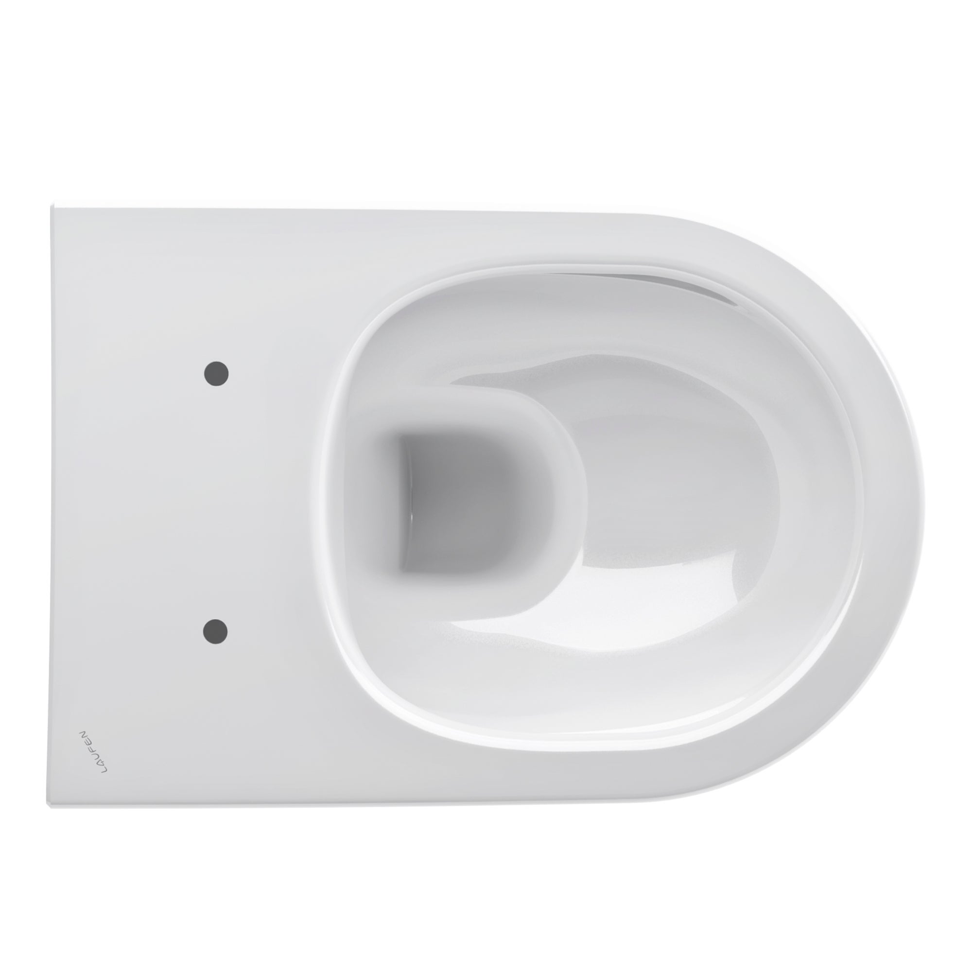 LAUFEN PRO WC suspendu, sans rebord, 360x530mm, fixation cachée ...