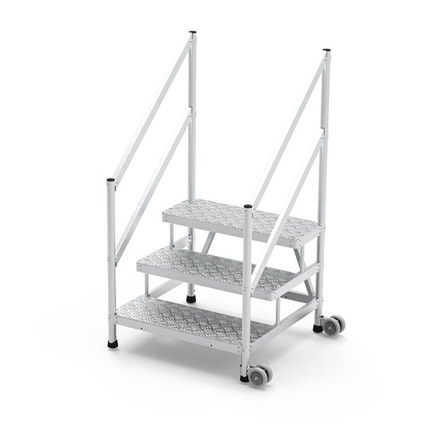 Plateforme 3 marches - Hauteur max. d'accès 2.70m - Largeur 1.65m - MP3 ...