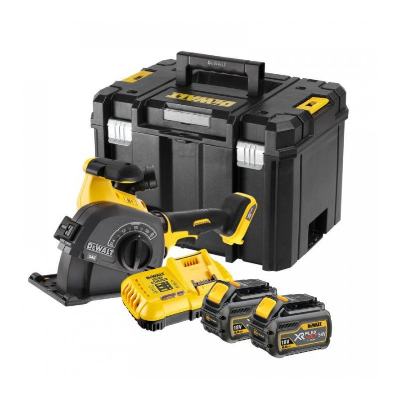 Rainureuse à béton sans fil 54V XR Flexvolt (2x6,0 Ah) - DEWALT ...
