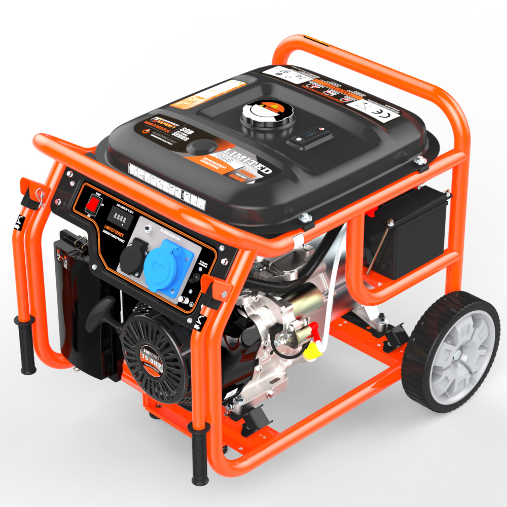 Generatore benzina GENERGY Limited7000 7000W con avviamento elettrico ...