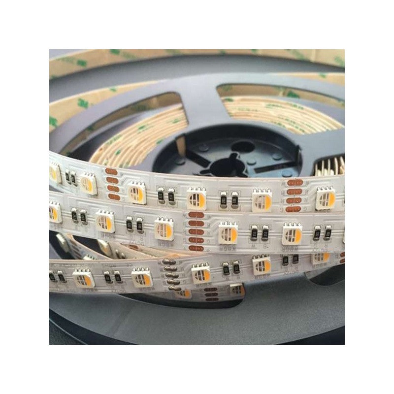 Cinta LED 60LED/m 22W/m RGB+CCT 2400-6000K resistente al agua IP65 5m ...