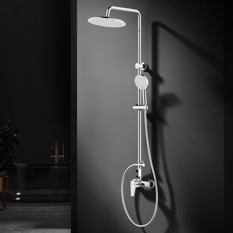 Colonne de Douche Avec Affichage LED Température Mitigeur Mécanique ...