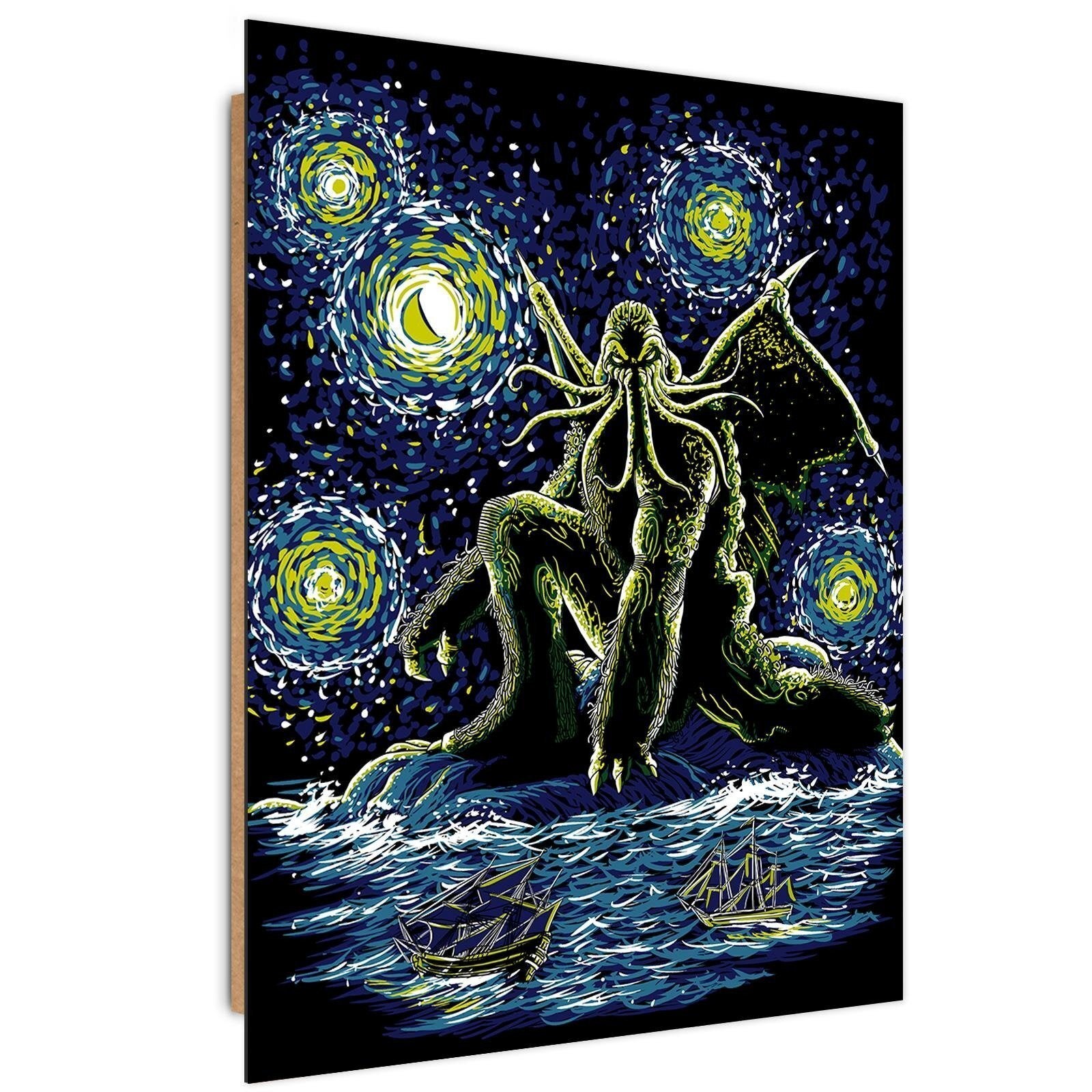 Tableau bois cthulhu | Leroy Merlin
