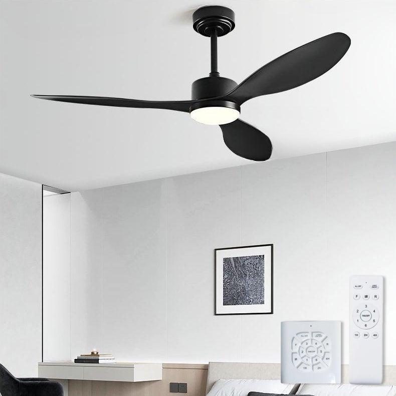 Ventilador de techo de 106 cm con luz, control remoto y controlador de ...